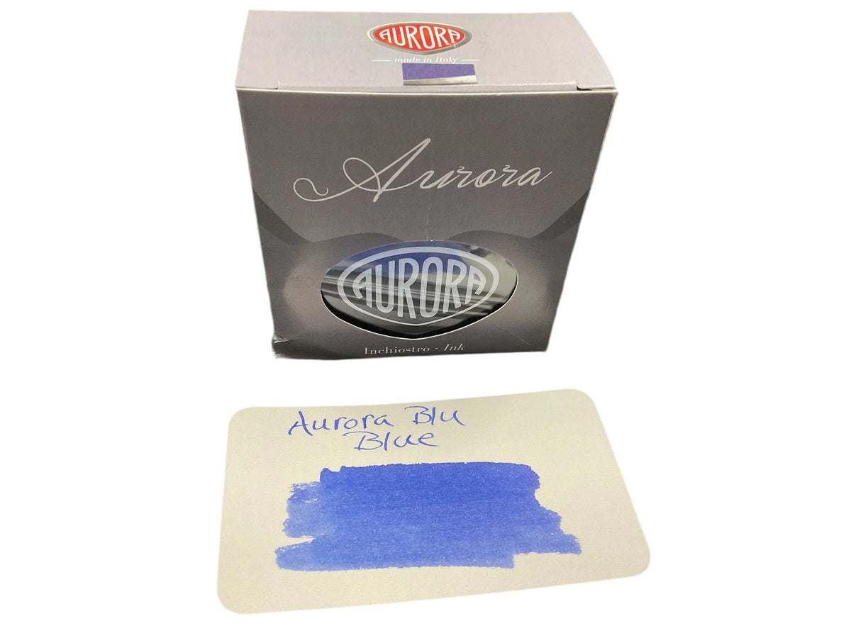 Aurora Fountain Pen Ink Blue 55ml Bottle NEW! – Florida Fountain Pen
