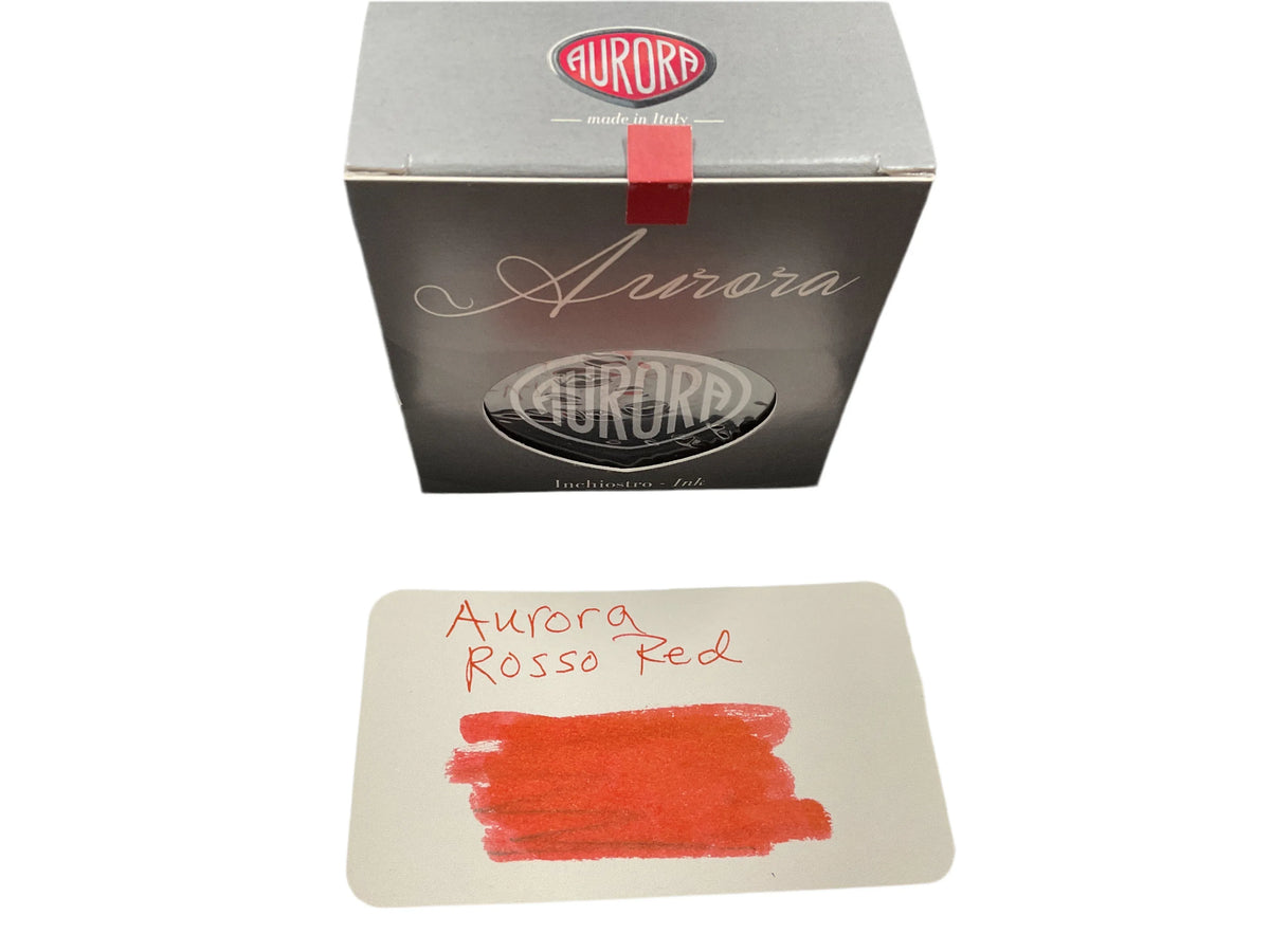 Aurora Fountain Pen Ink Red 55ml Bottle – Florida Fountain Pen