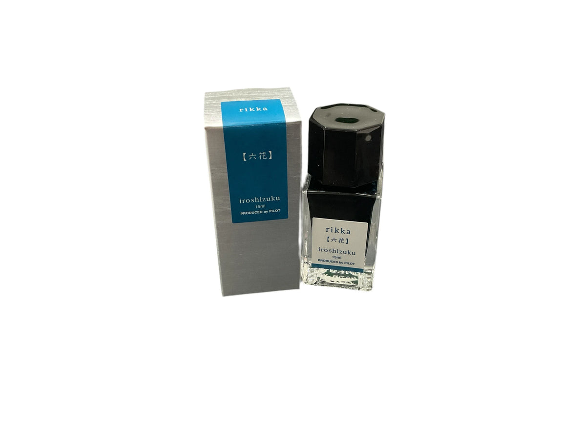 Iroshizuku Rikka Blue Ink 15ml | Pilot Fountain Pen Ink – Florida ...