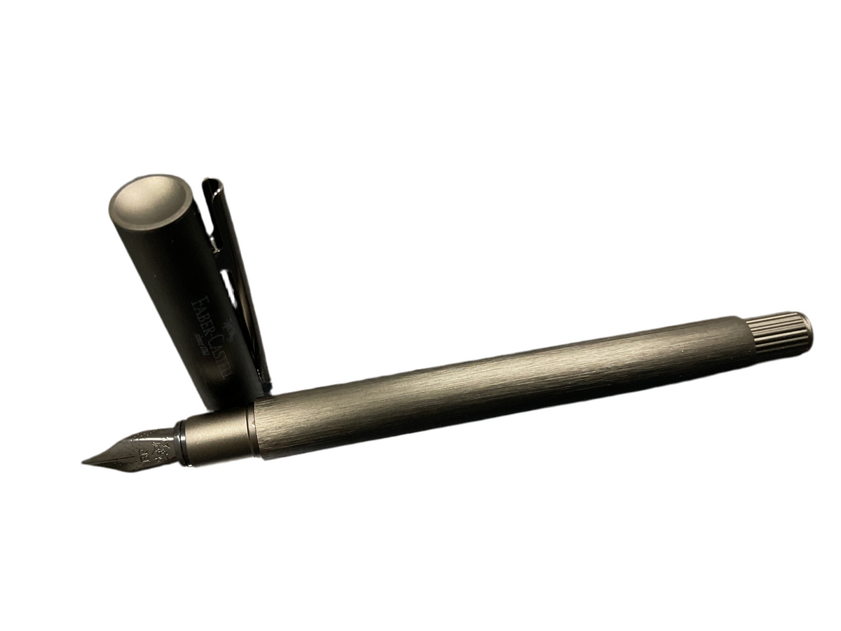 Faber Castell Fountain Pen Neo Slim Gunmetal Aluminum – Florida ...