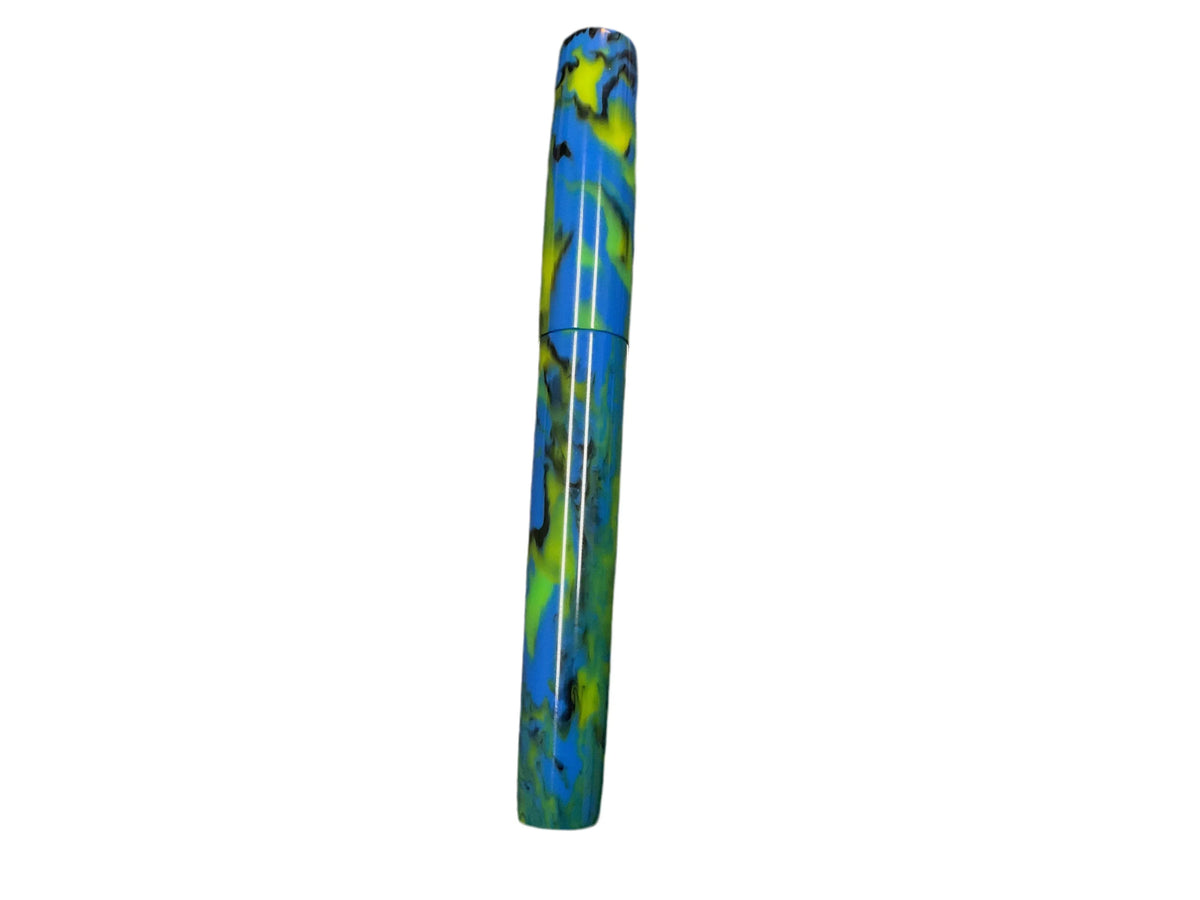 River City Pen Company Custom Made Fountain Pen Arlington Blue, Yellow ...