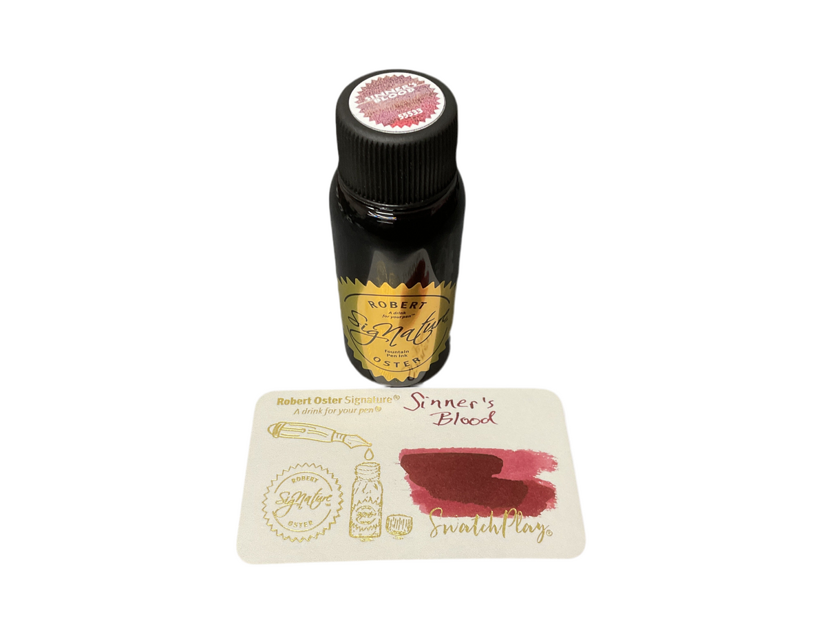 Robert Oster Sinner’s Blood Fountain Pen Ink NEW! – Florida Fountain Pen