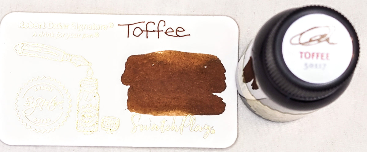 Robert Oster Toffee Fountain Pen Ink – Florida Fountain Pen