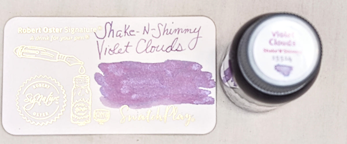 Robert Oster Shake-N-Shimmy Violet Clouds Fountain Pen Ink – Florida ...